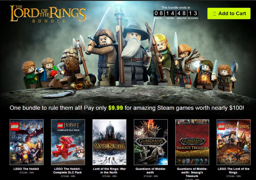 [Bundle] Bundle Stars - Lord of the Rings Bundle