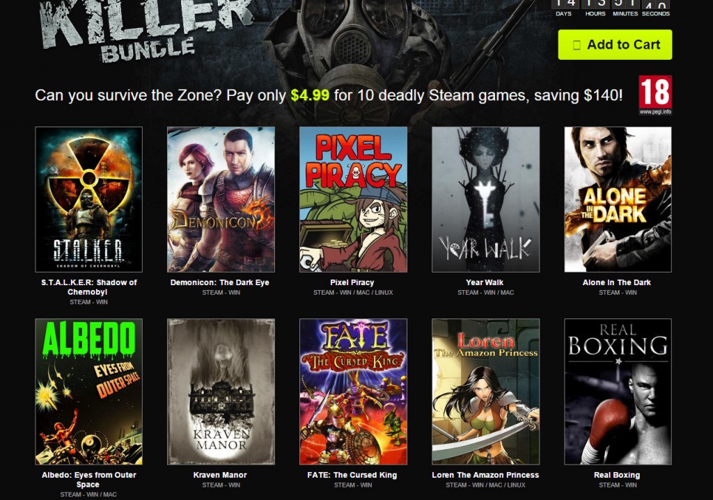 [Bundle] Bundle Stars - The Killer Bundle