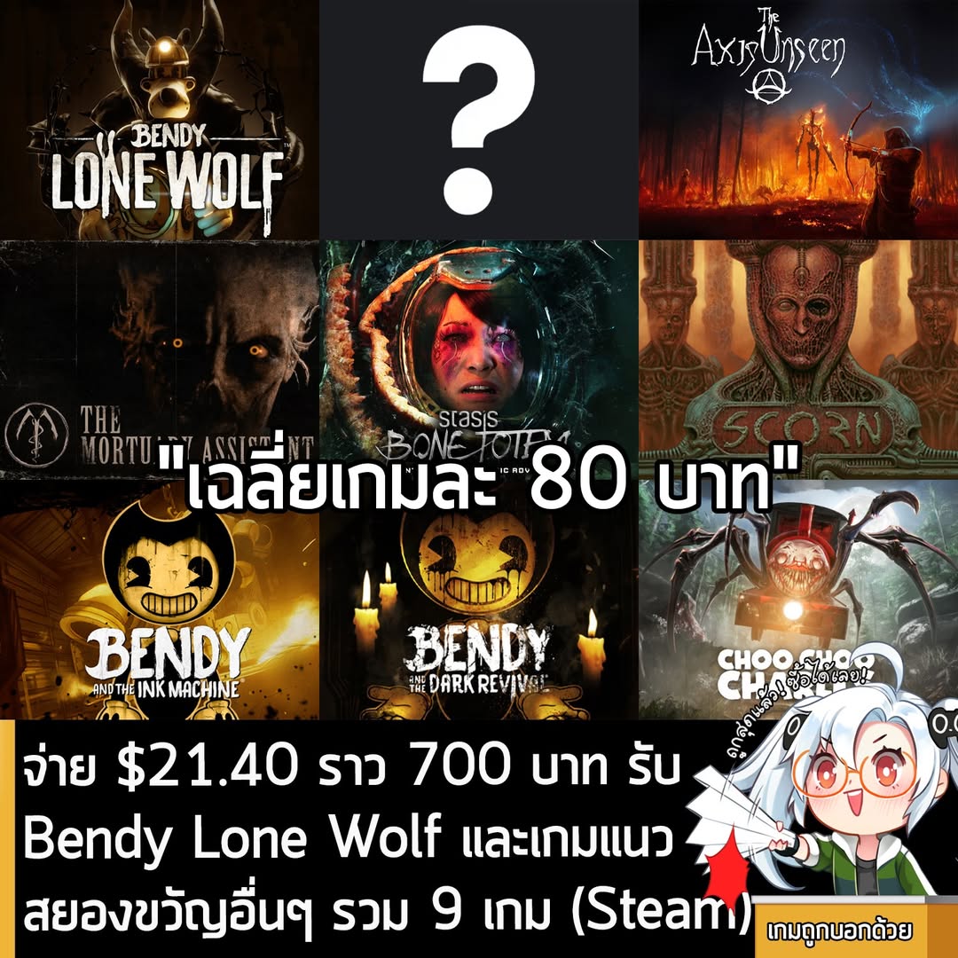New Humble Bundle: Horror Icons Showcase – Choo-Choo Charles, Scorn ...
