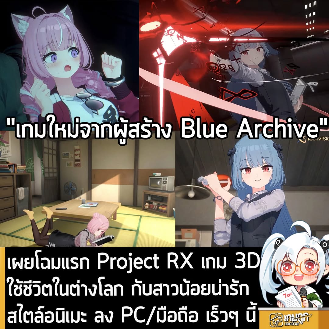 เผยโฉมแรก Project RX เกม 3D ใช้ชีวิตในต่างโลก กับสาวน้อยน่ารักสไตล์อนิเ ...